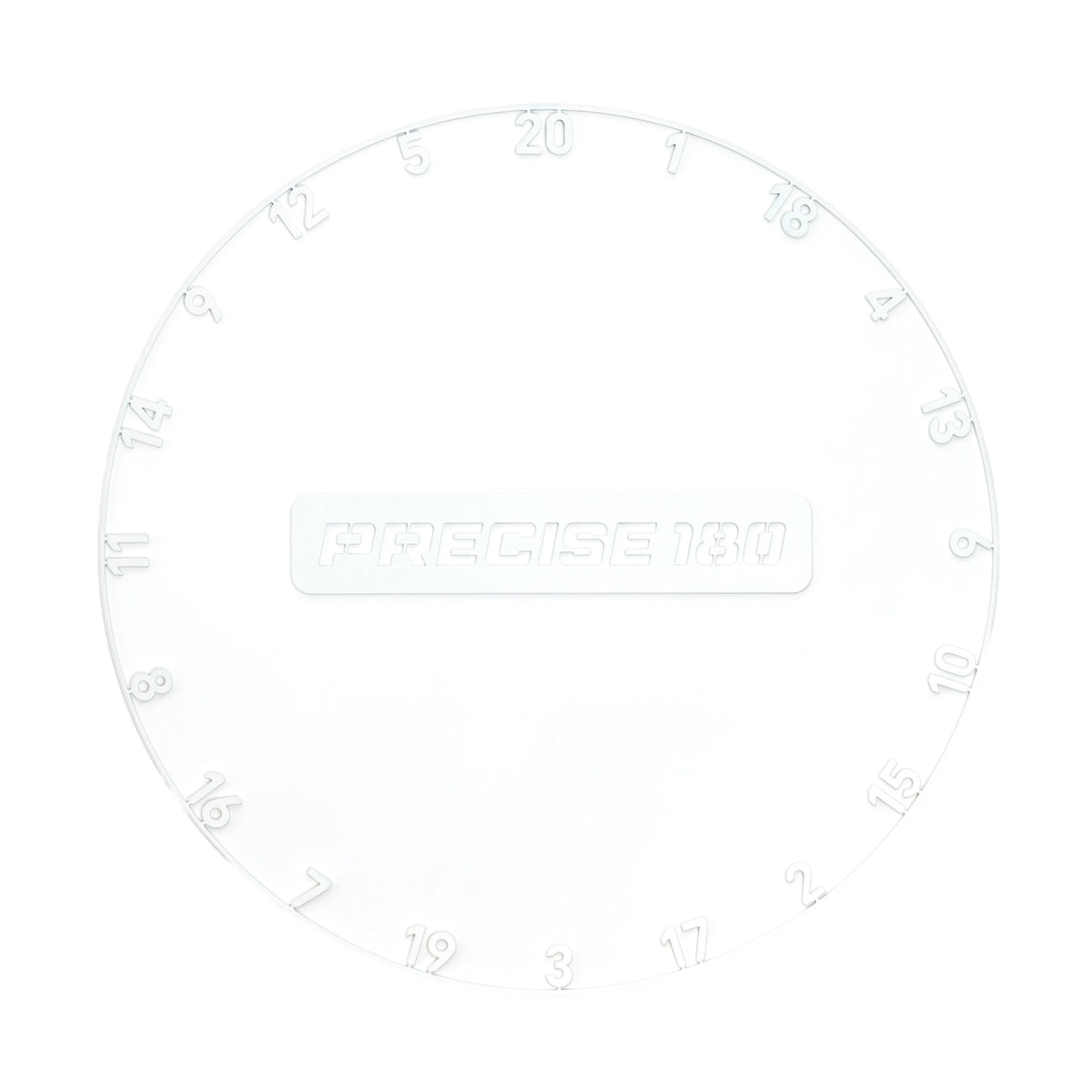 Precise 180 number ring Classic White – Precise180