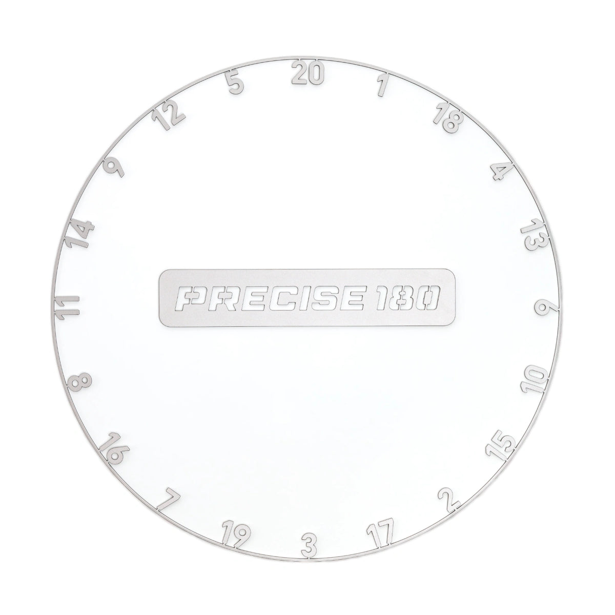 Precise 180 Zahlenring Gunmetal – Precise180